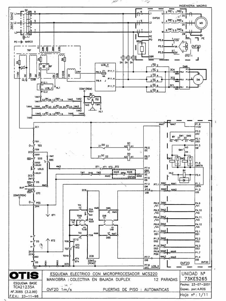 Otis Esq MCS220 Ovf-20 01 | PDF
