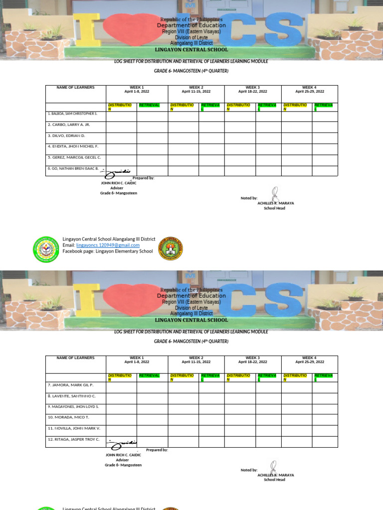 Attendance (Retrieval & Distribution) | PDF