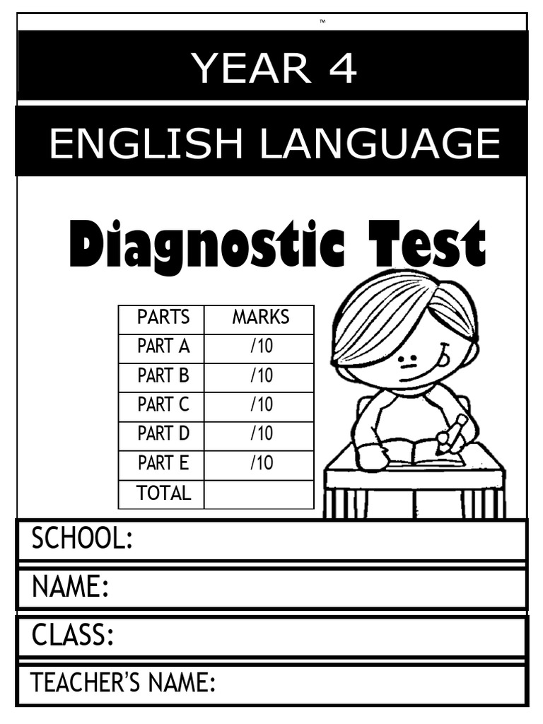 Y4 Diagnostic Test | PDF