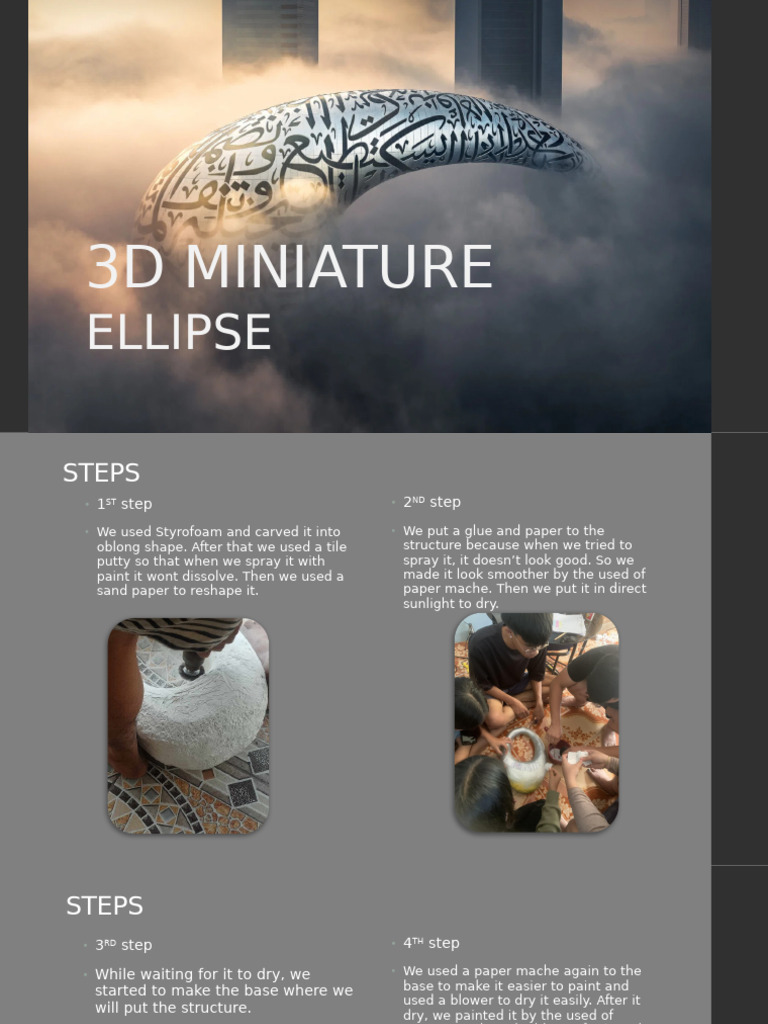 3d-Miniature Example For Grade 12 Stem Students | PDF | Conservation ...