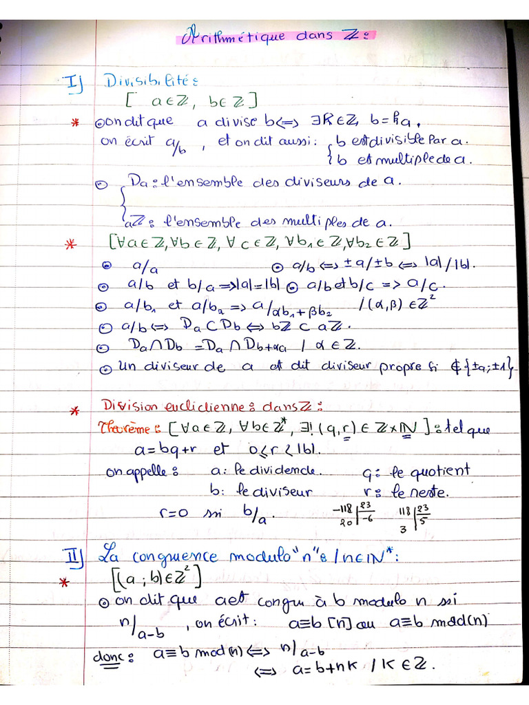 Cours SM - Part 2 | PDF