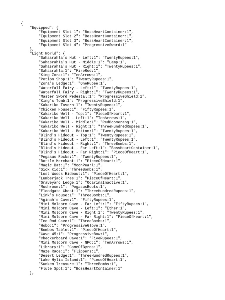 Alttpr - NoGlitches-standard-ganon - 5MzZBoK6ME | PDF