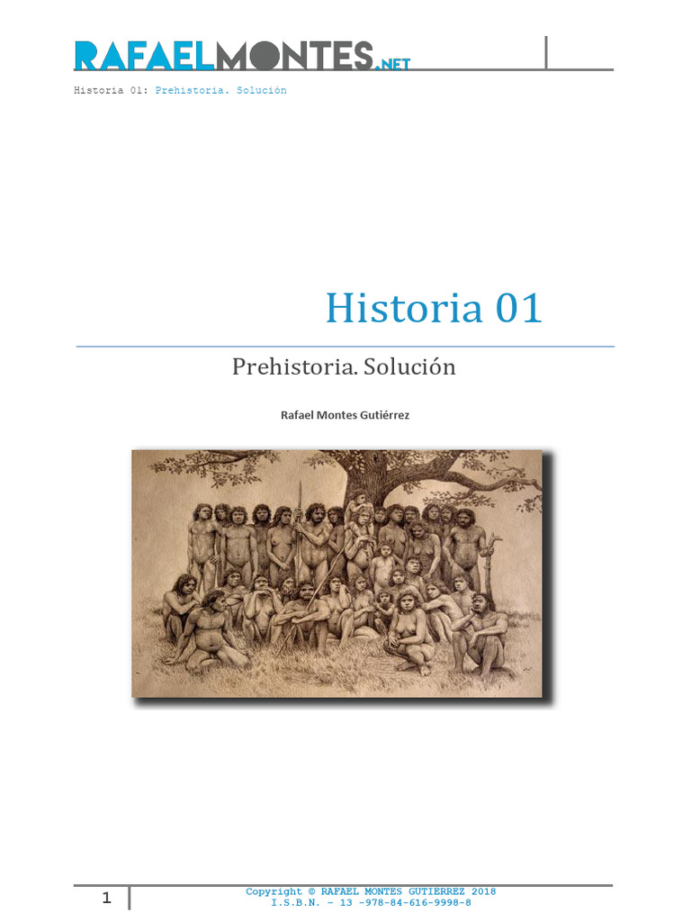 Historia-01-Prehistoria--Solucion | PDF