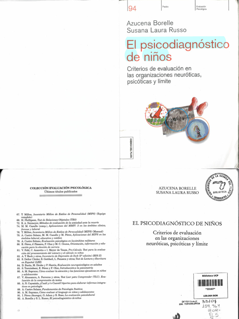 Borelle y RussoEl Psicodiagnostico de Ninos (1) - 1-21 | PDF
