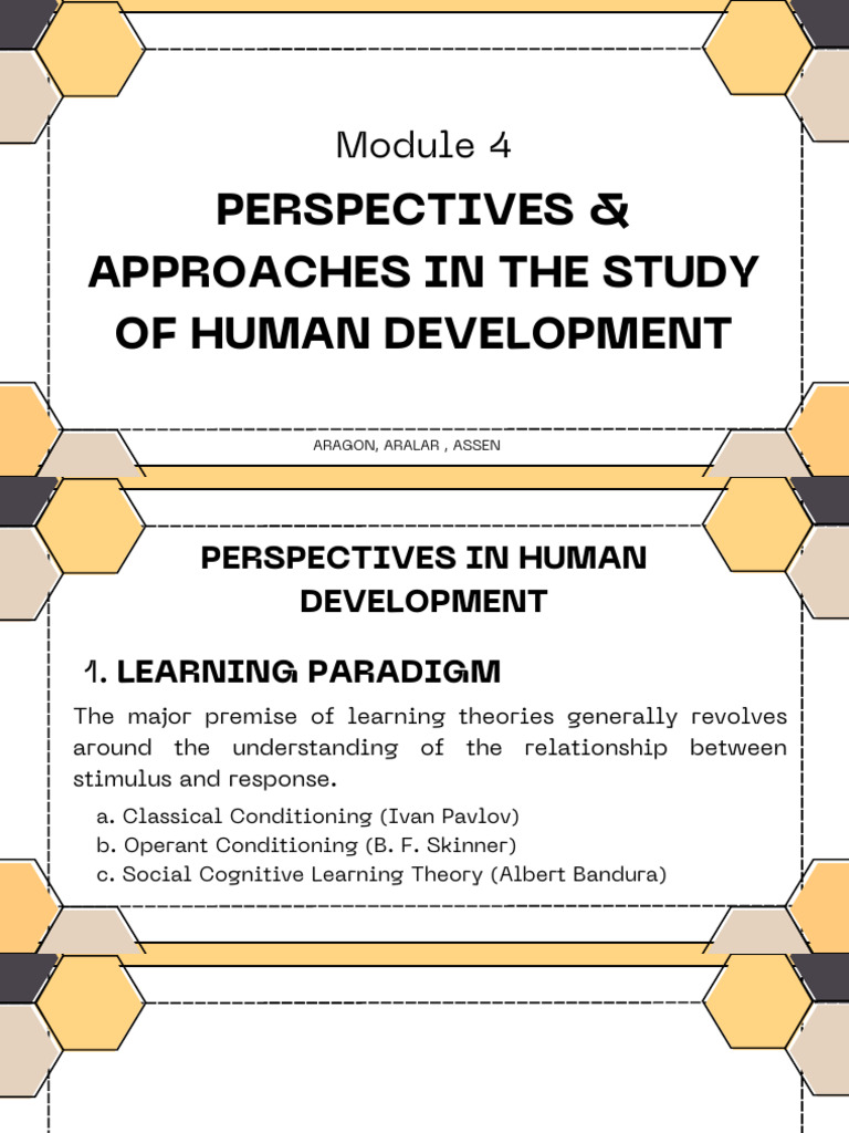 Human Development Theories Overview | PDF | Learning | Science ...