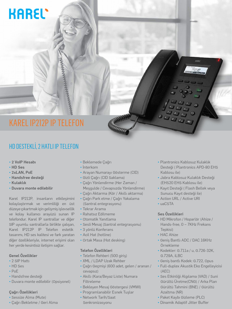 karel-ip212p-ip-telefon-brosuru | PDF