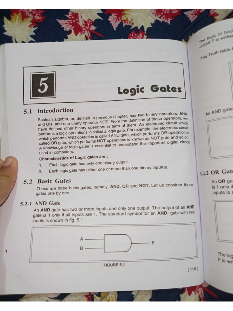 LOC-1 Ch-5 Logic Gates | PDF