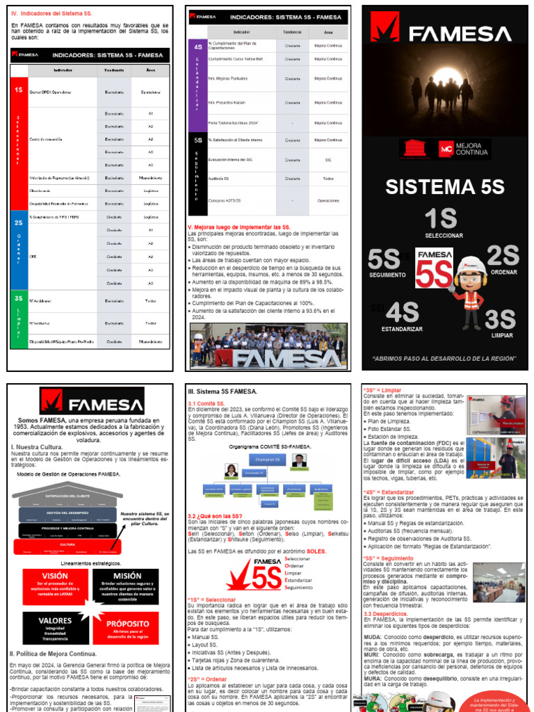 Triptico Sistema 5S | PDF