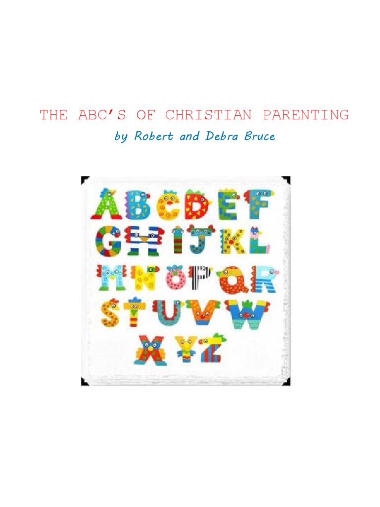 ABCs of Christian Parenting | PDF | Prayer | Religious Belief And Doctrine