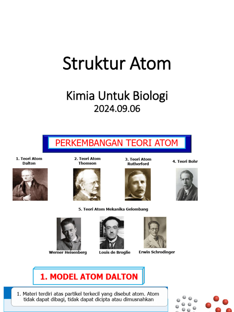 Struktur Atom | PDF