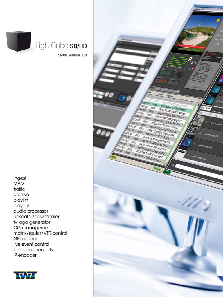 Playout LightCube ENG JVC | PDF