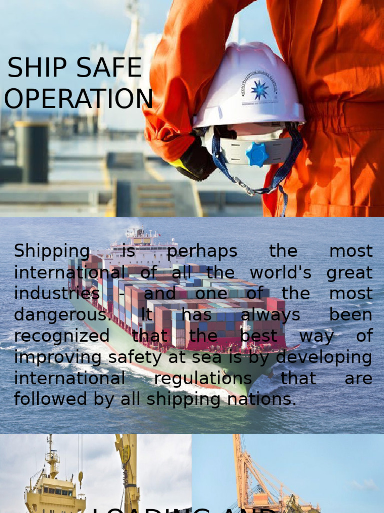Ship Safe Operation | PDF