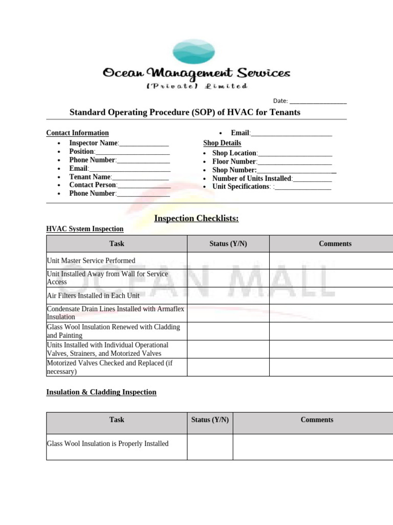 Inspections Op | PDF