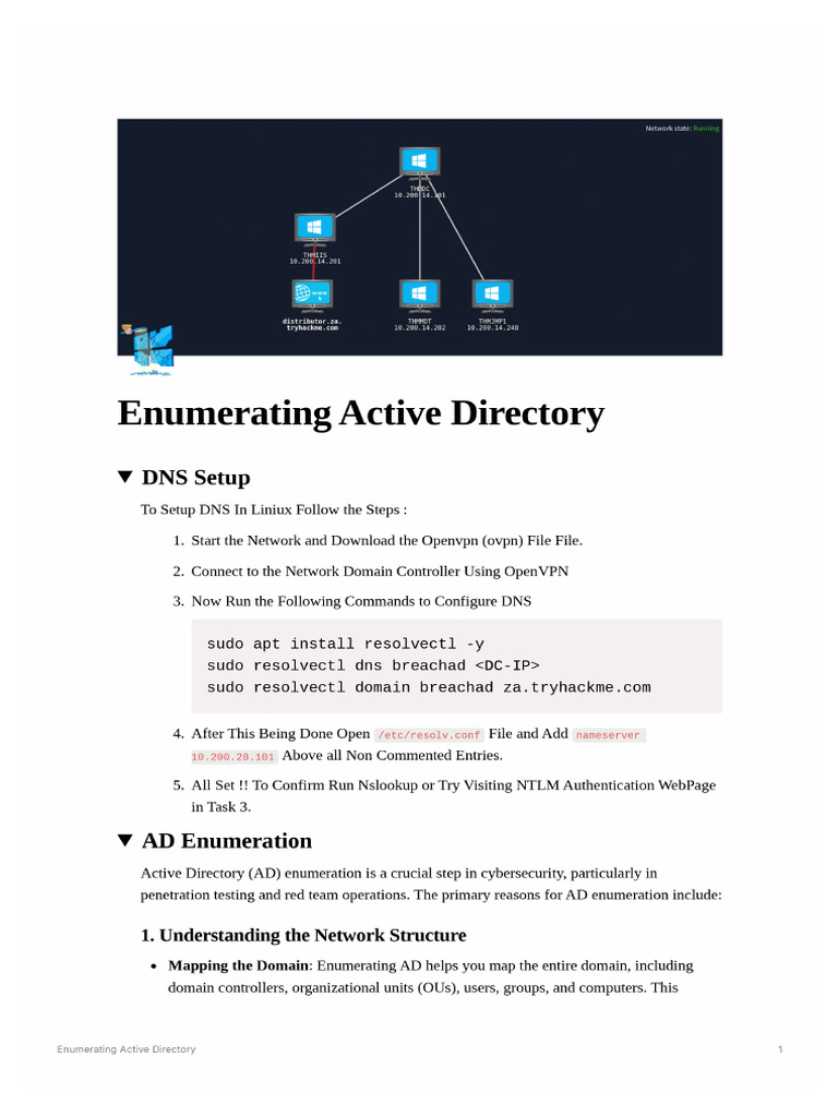 Enumerating Active Directory 1726007348 | PDF