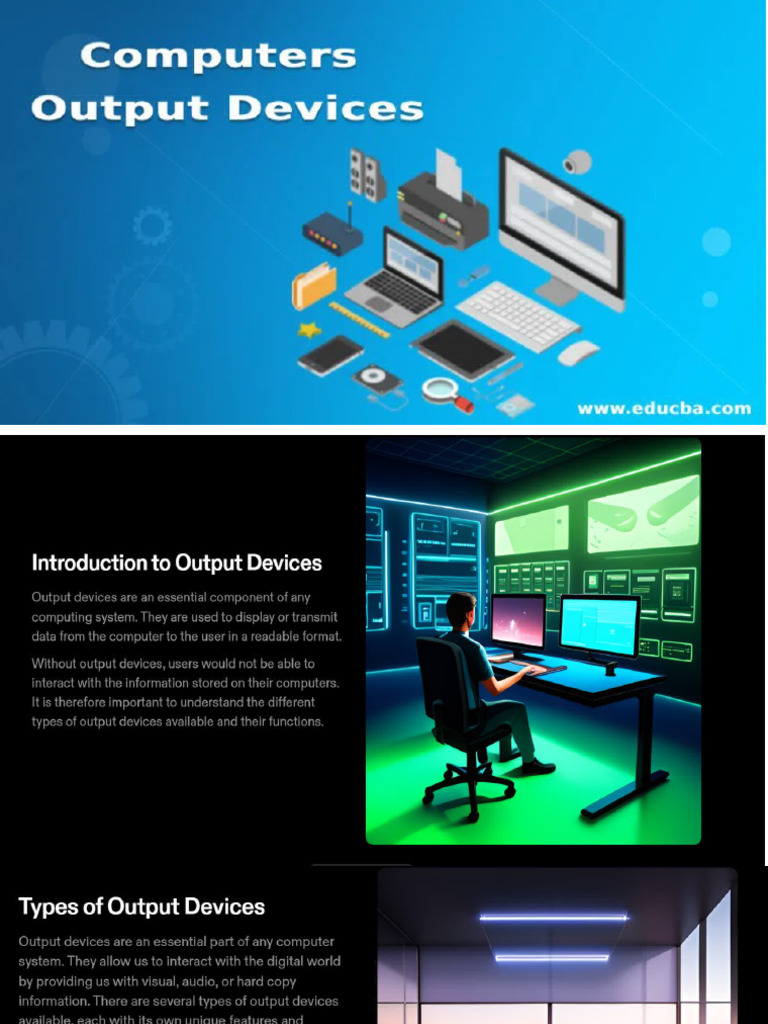 Presentation1 Out Put Device | PDF