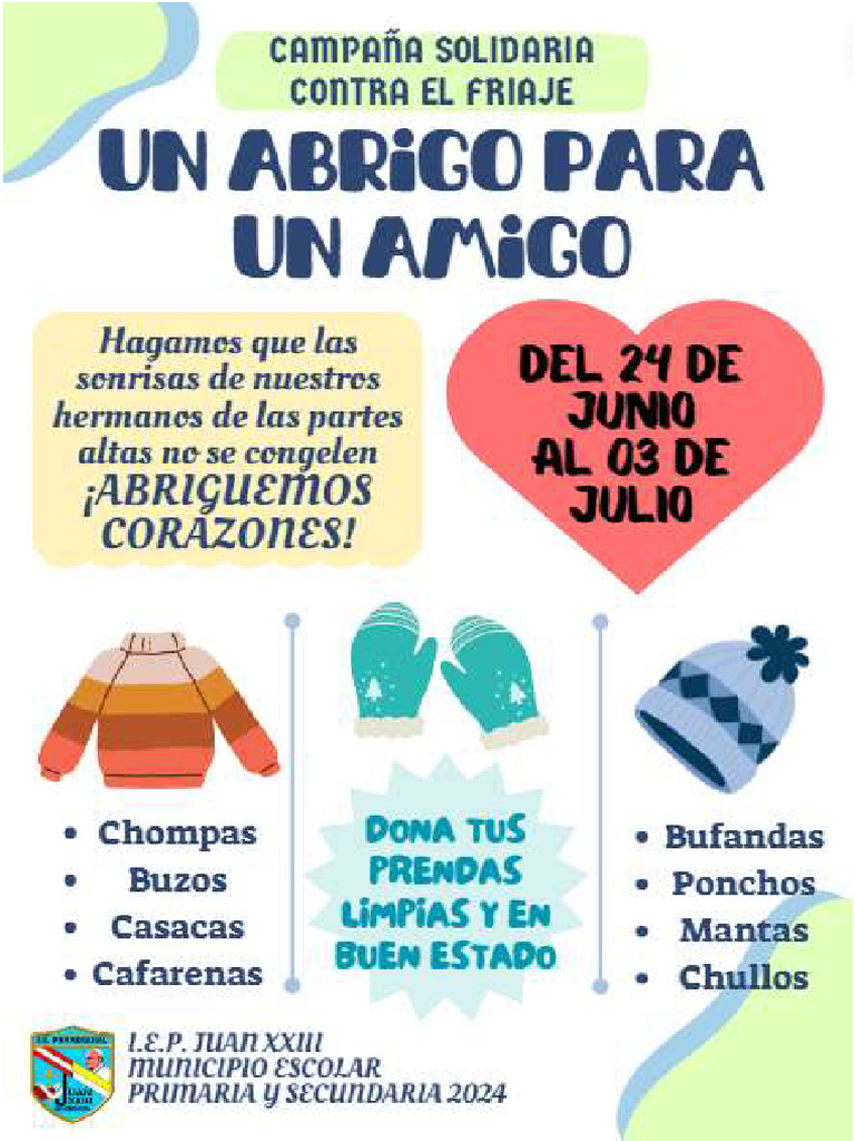 Afiche UN ABRIGO PARA UN AMIGO | PDF