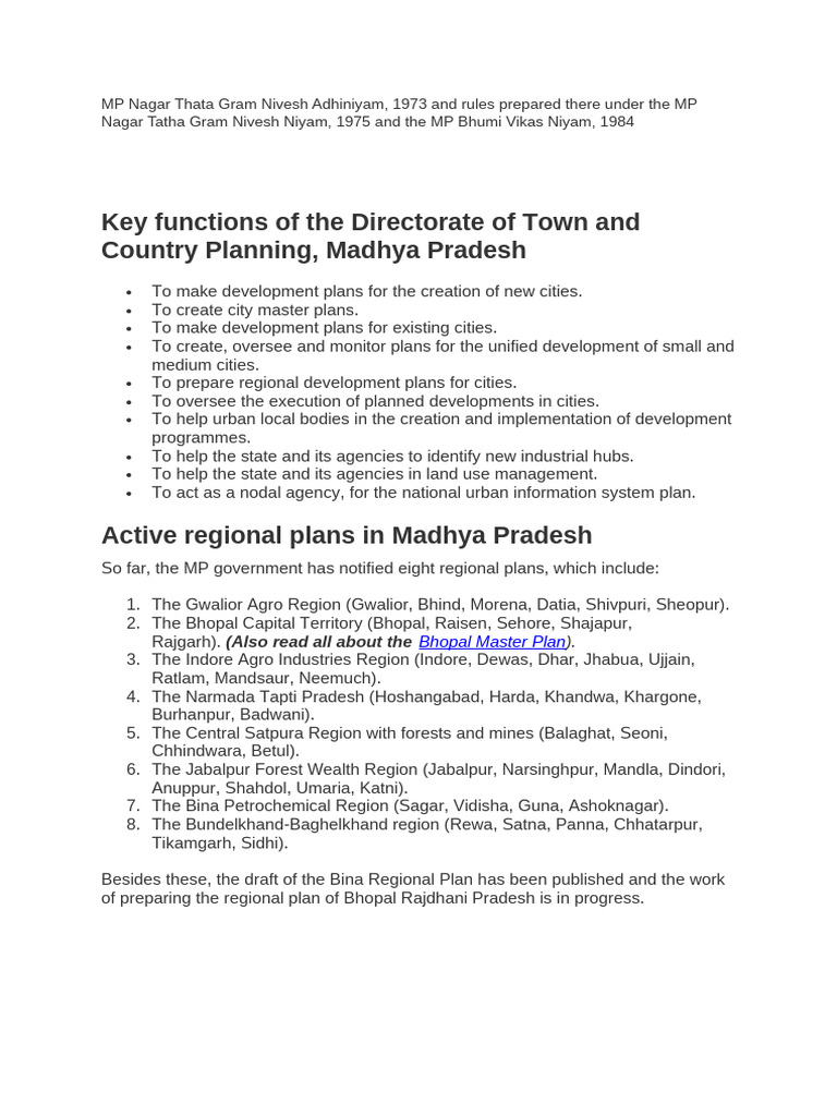 TNCP and Building Approval | PDF