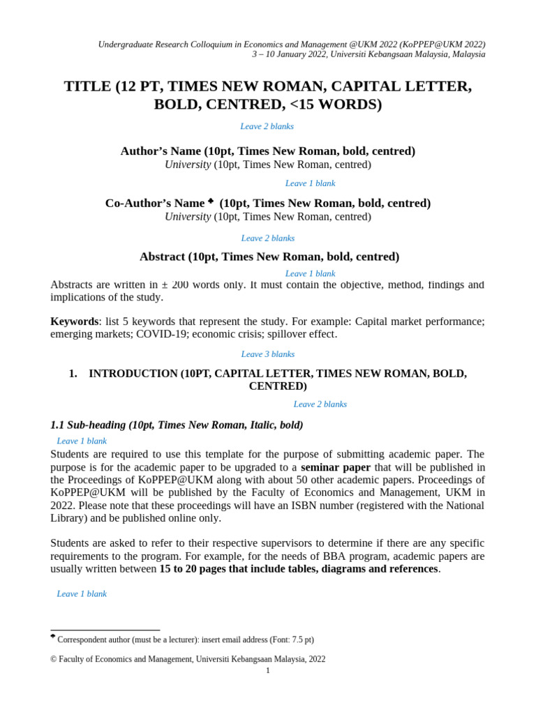 KoPPEP2021 Working Paper Template | PDF