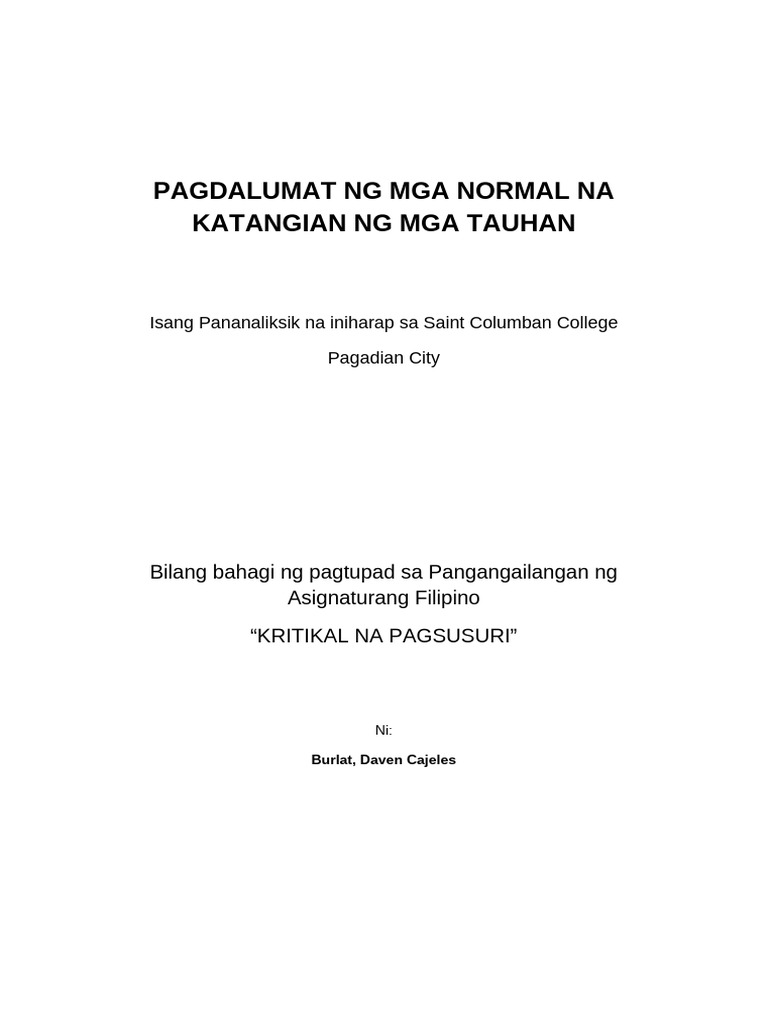 Daloy NG Pananaliksik Final May 212023 1 1 | PDF
