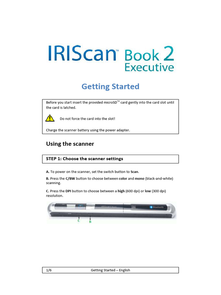IScan Book2 Exec QUG Hardware | PDF