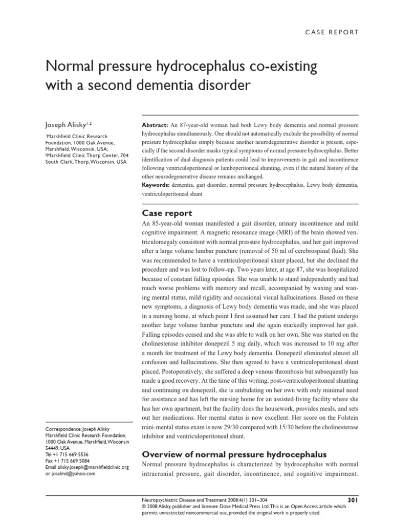 NPH - Percutaneous Lumboperitoneal Shunt | PDF