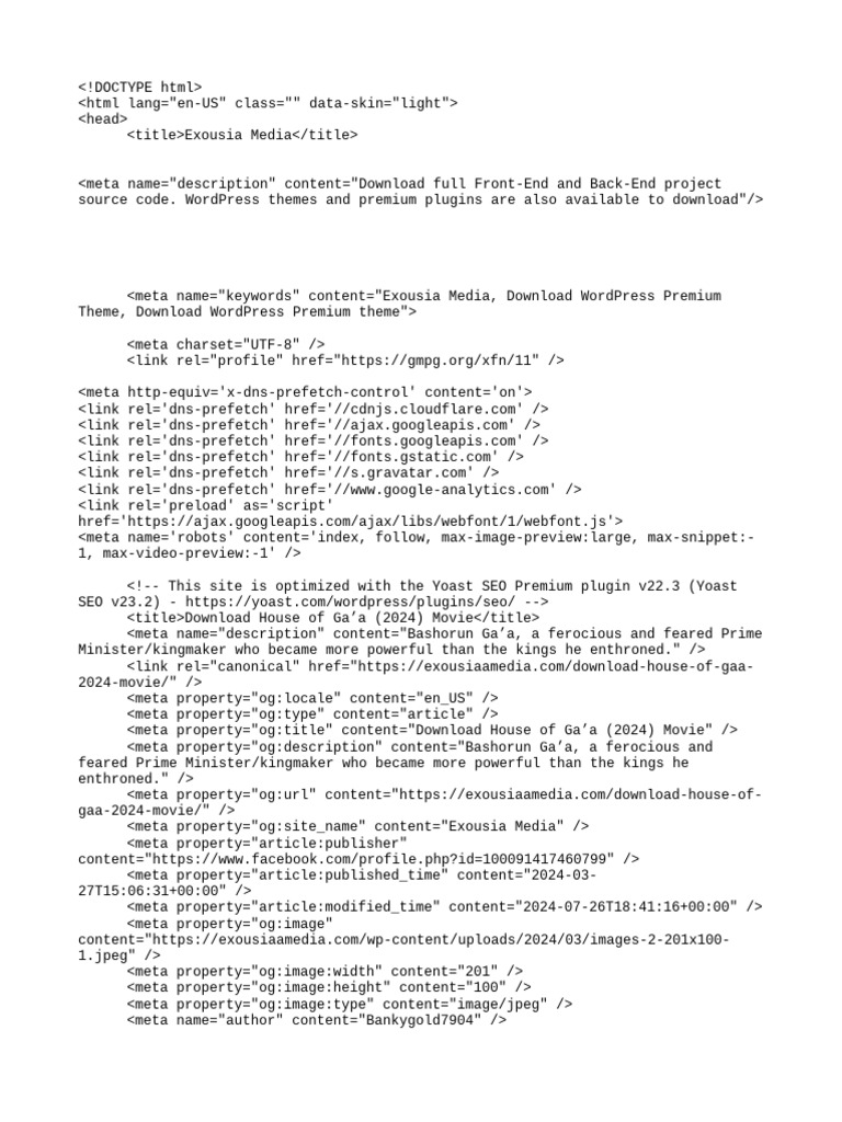 Gaa | PDF