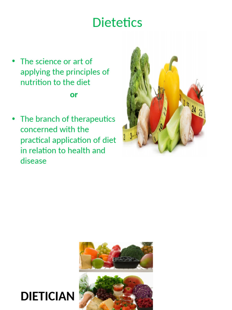 DIETETICS | PDF