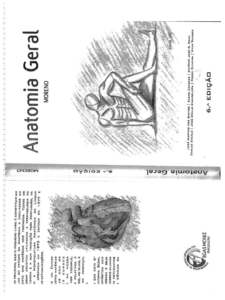 Anatomia Geral Moreno Livro | PDF
