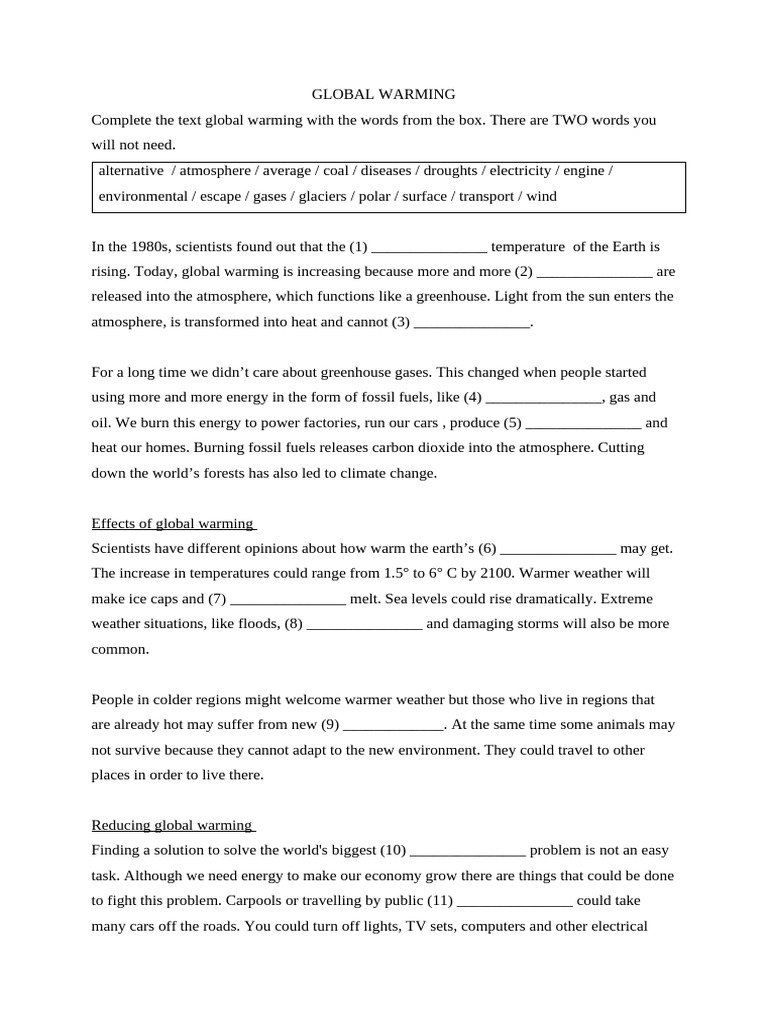 Reading Comprehension B1 | PDF