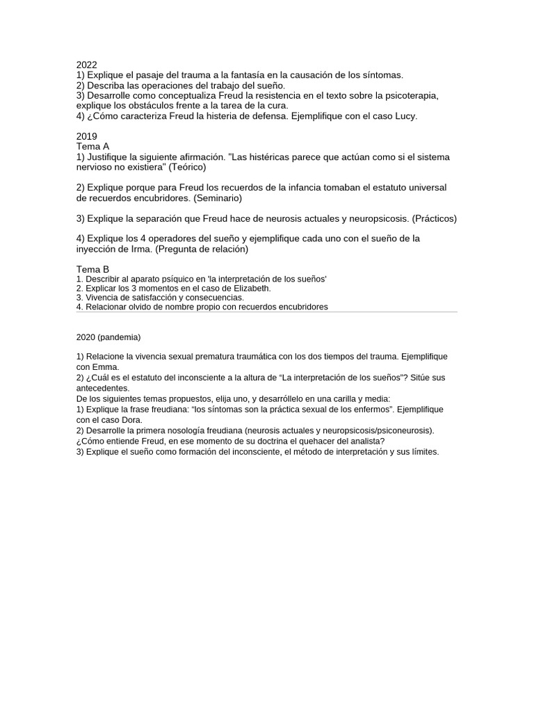 Ej Preguntas 1er Parcial PA | PDF