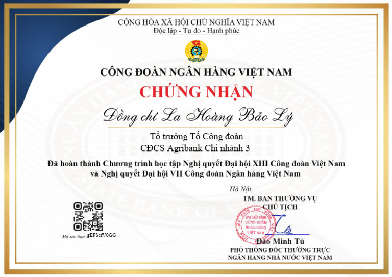 CHNG NHN Hon THNH Kha HC | PDF