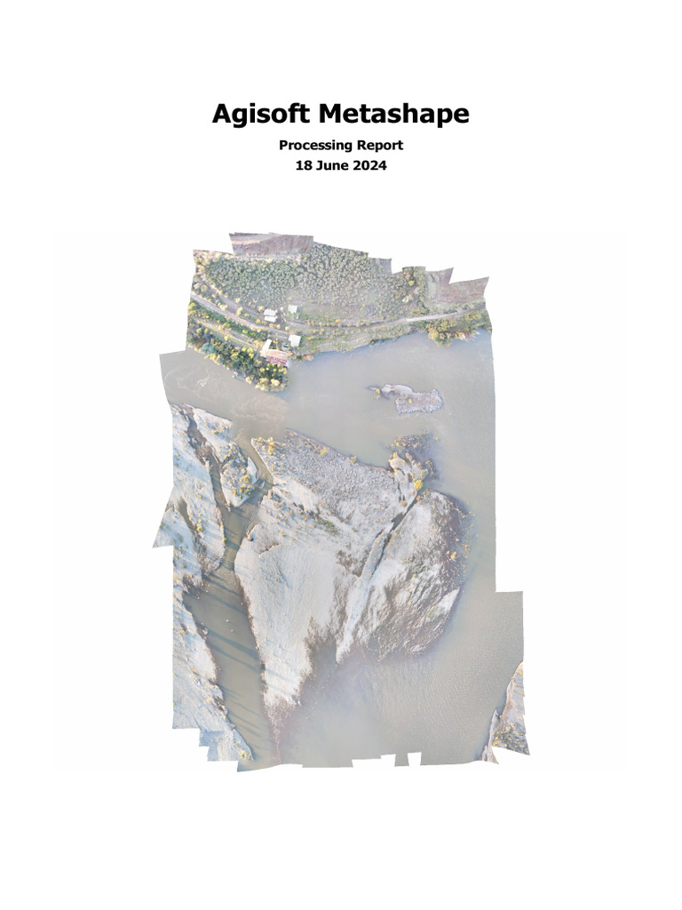 Agisoft Metashape: Processing Report 18 June 2024 | PDF
