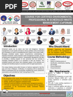 CePSWaM 2025: Waste Management Course | PDF
