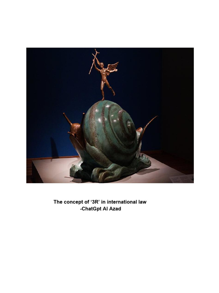 The Concept of 3R in International Law 2 | PDF