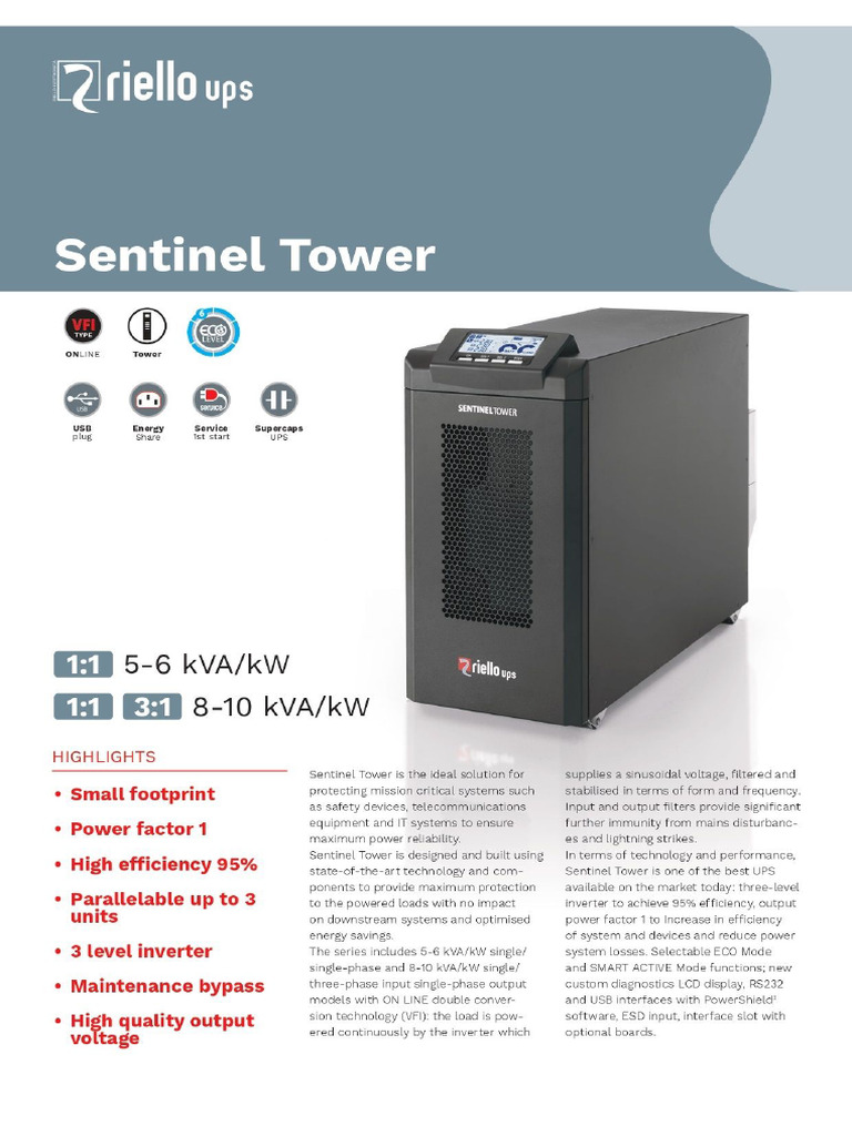 Sentinel Tower - 2 Page Brochure - Final | PDF | Telecommunications ...