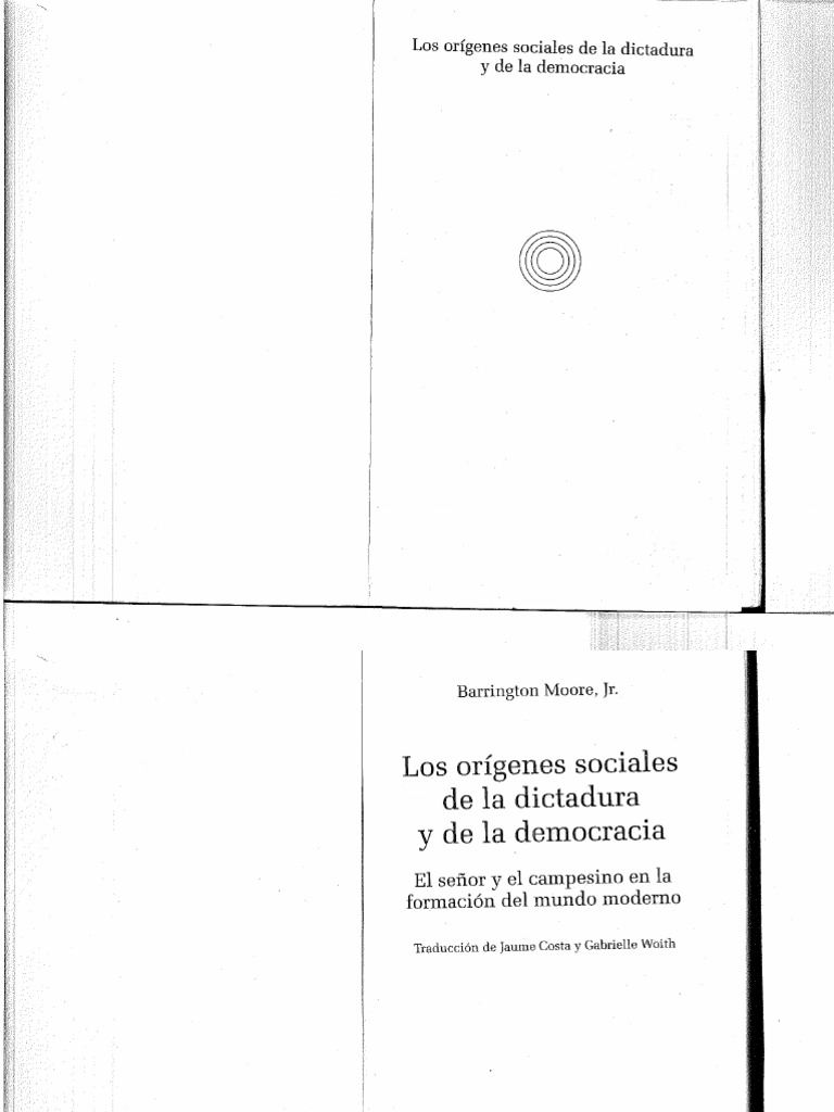 Barrington Moore Los Origenes Sociales D | PDF