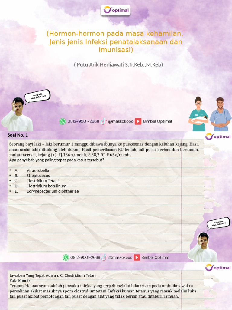 Putu Arik Herliawati 30juli2024 Bimbel Optimal | PDF