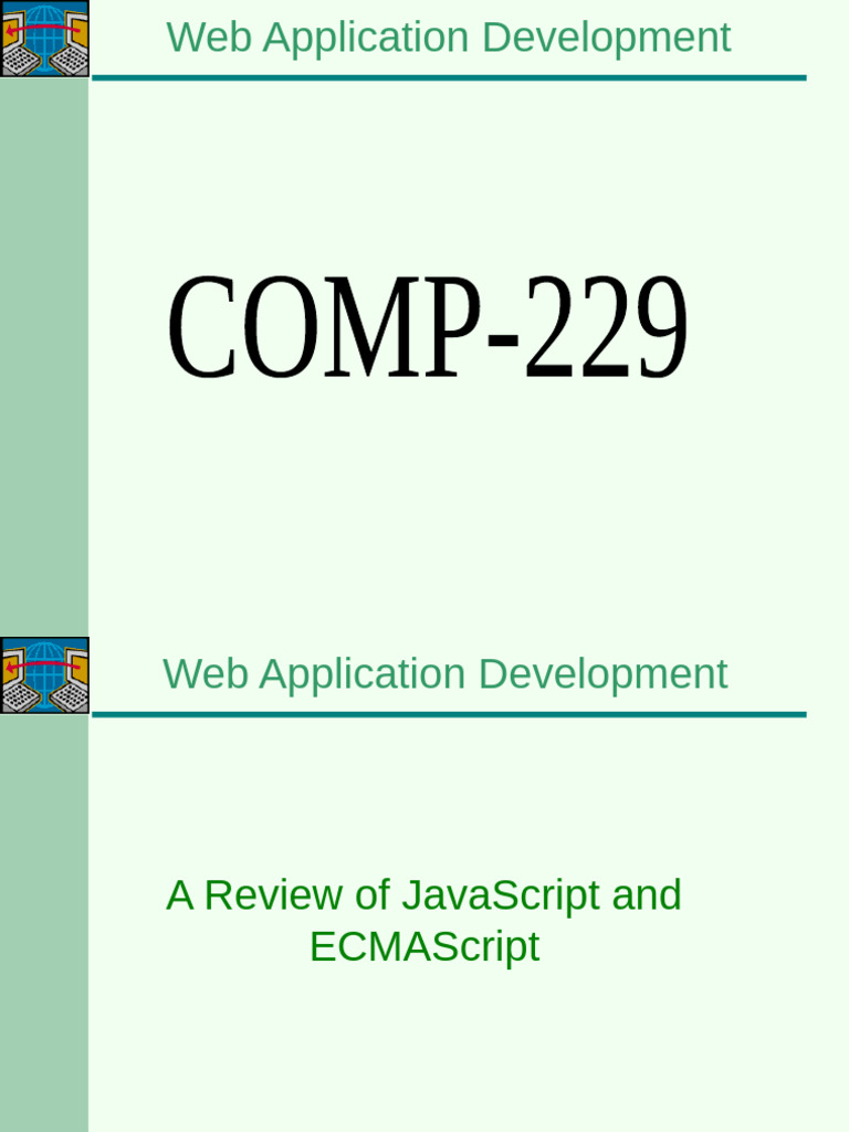 A Review of JavaScript and ECMAScript | PDF