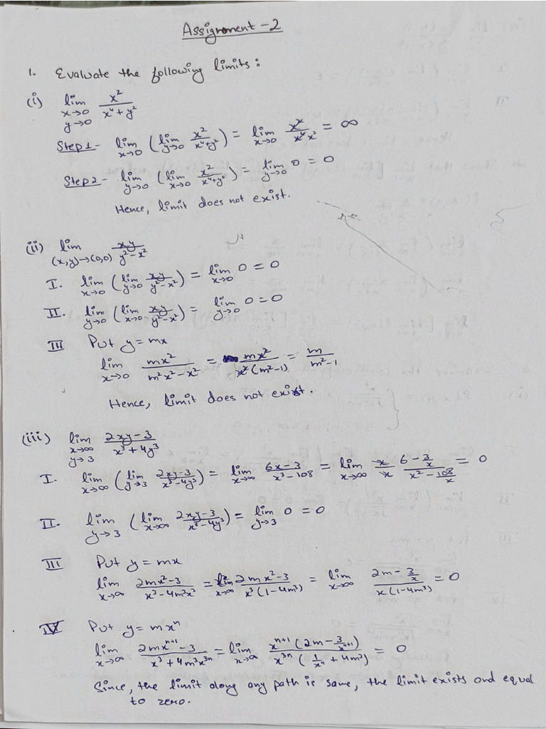 Maths Assignment 2 | PDF
