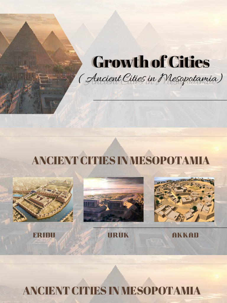 Major Cities of Ancient Mesopotamia | PDF | Assyria | History