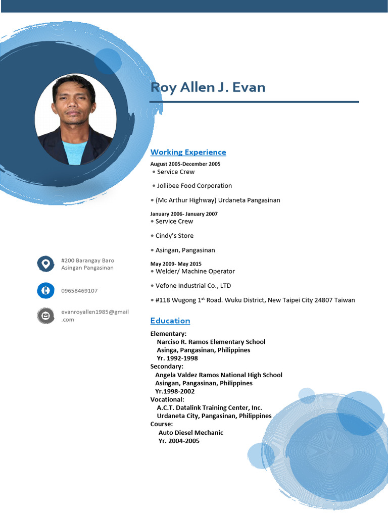 Roy Allen Resume | PDF