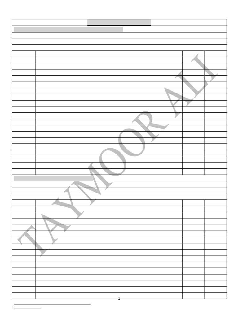 Cost Acc. Formats | PDF