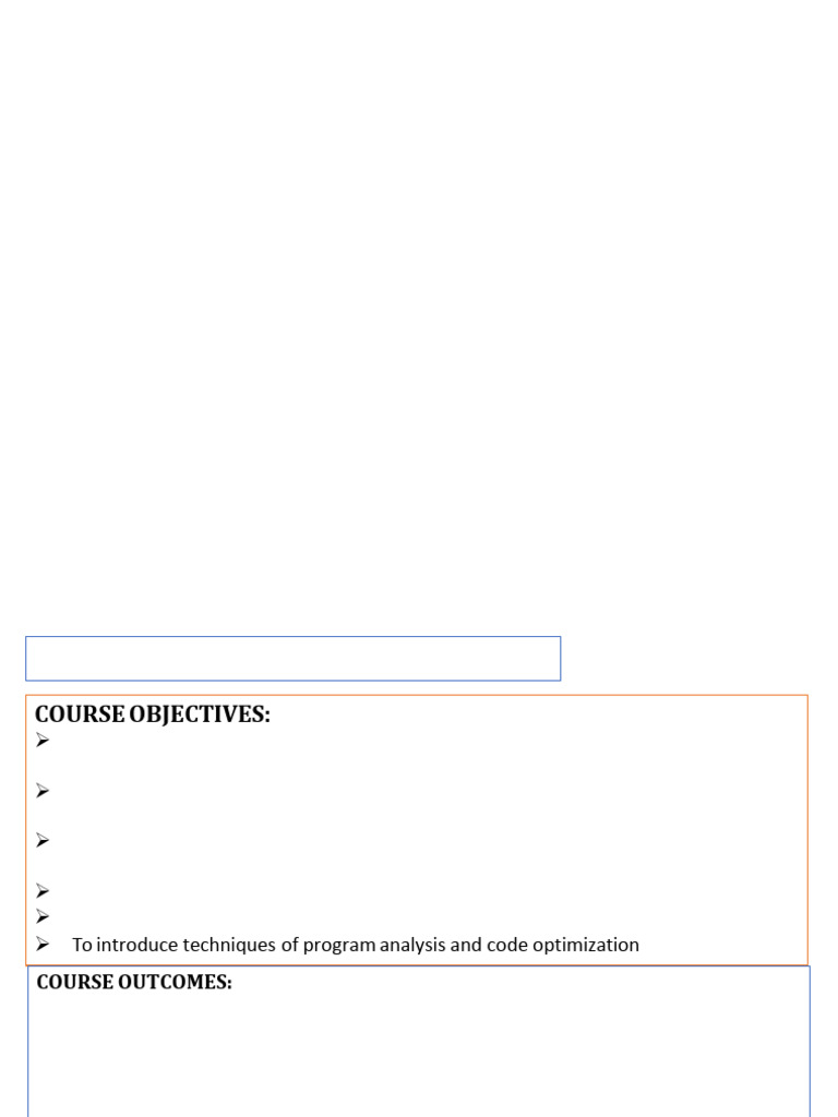 Compiler Design Unit-3 | PDF