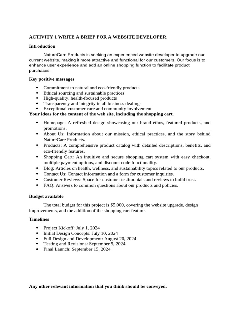 Assessment Task Two | PDF