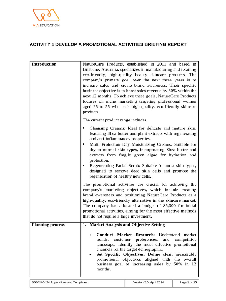 Assessment Taks 1 | PDF