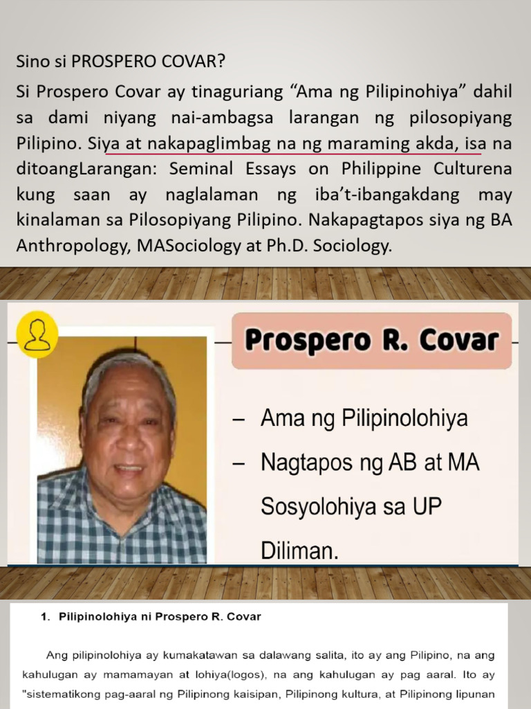 Filipinolohiya Covar | PDF