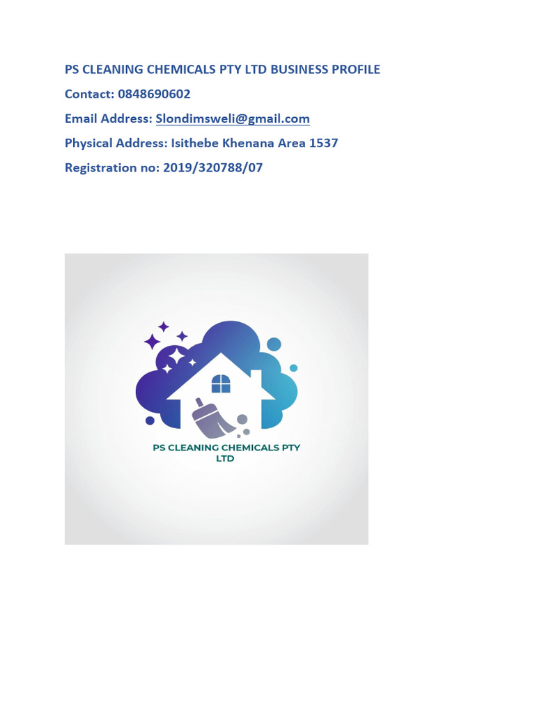 Business Profile Cover | PDF