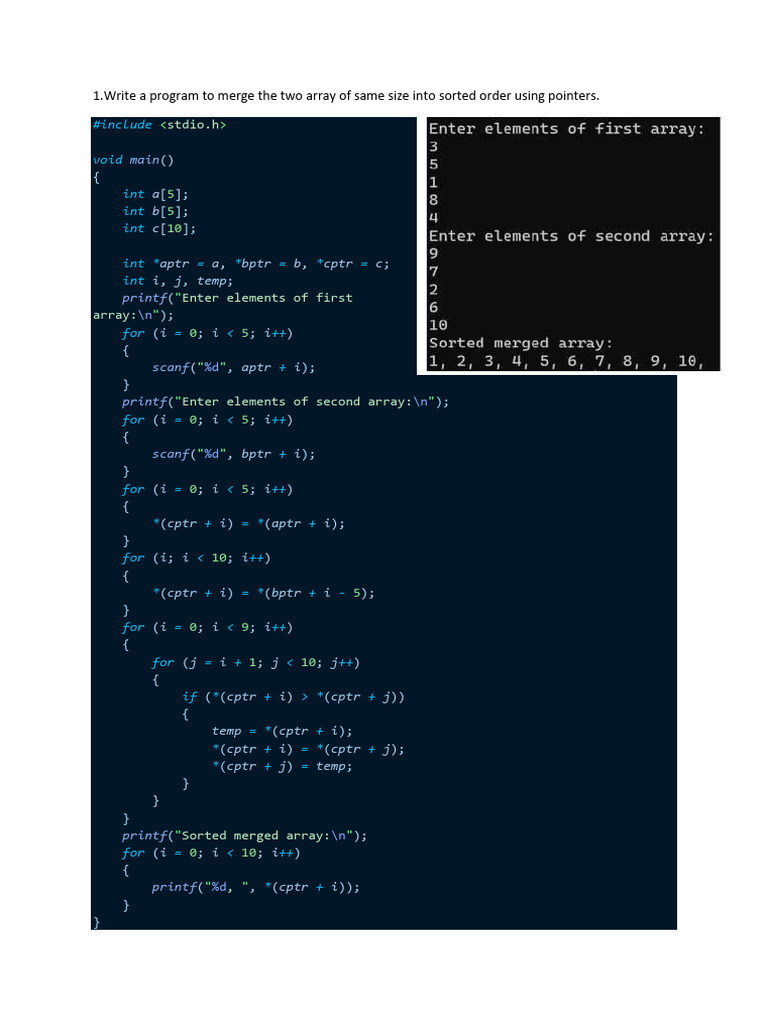 Pointers | PDF Pointers | PDF