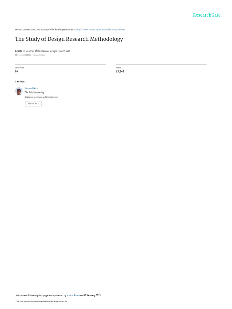 Designing Methodology | PDF