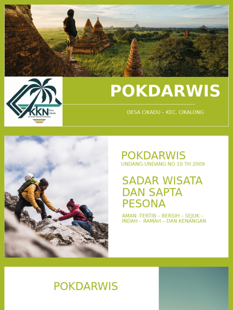 Pokdarwis Materi Pak Ardhi | PDF